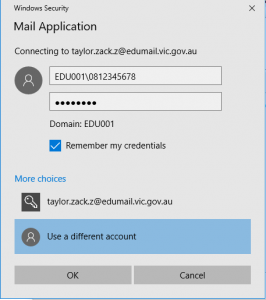 How to set up Department Education Email address in Outlook ...
